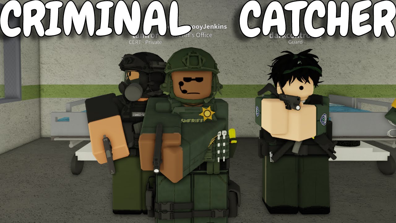 CRIMINAL CATCHER!! Roblox County Jail RP - YouTube