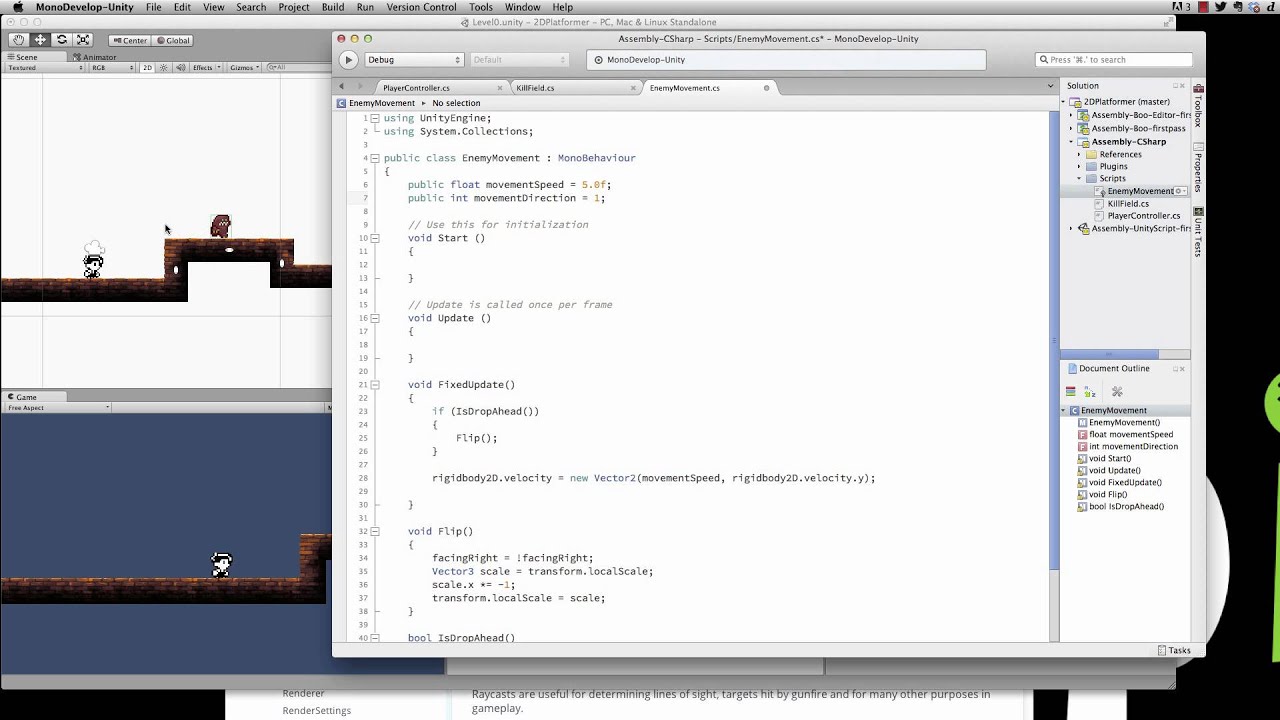 Enemy Movement - YouTube