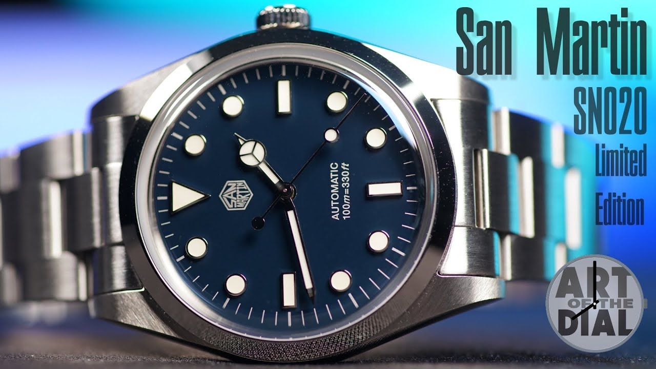 San Martin SN020 Dark Blue Limited Edition Watch Review - art of the ...