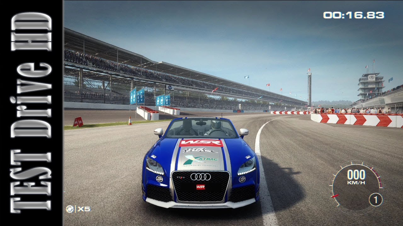 Audi TT RS Roadster - GRID 2 - Test Drive [HD] - YouTube