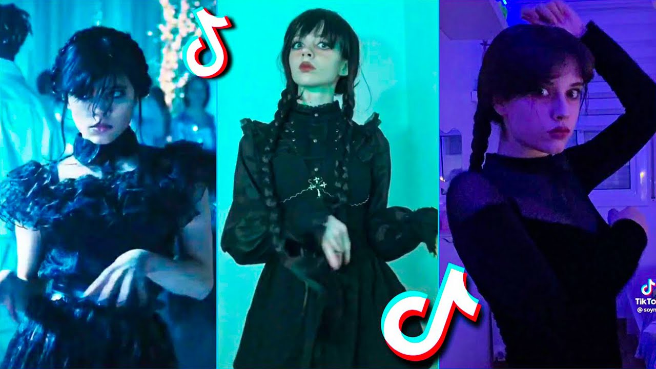 Wednesday Addams Dance - i'll Dance Dance Dance With My Hands Hands ...