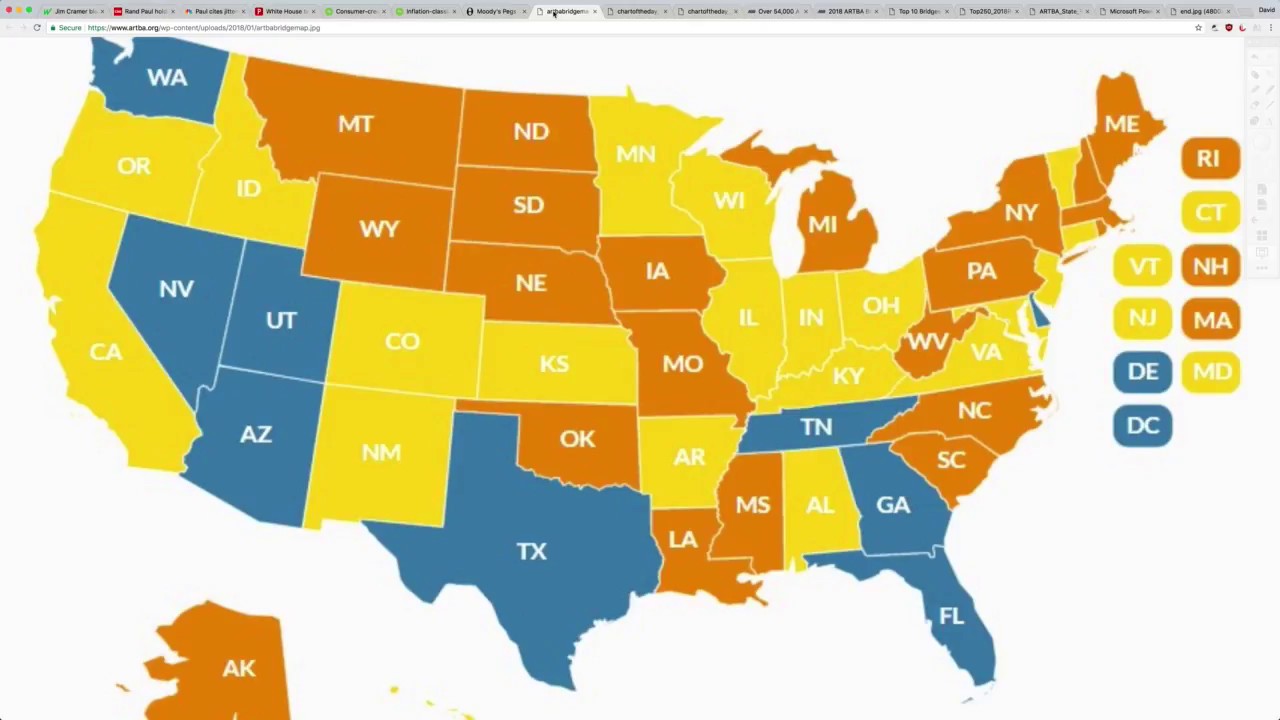 America’s Infrastructure Is FALLING APART! Which U.S. City and States ...
