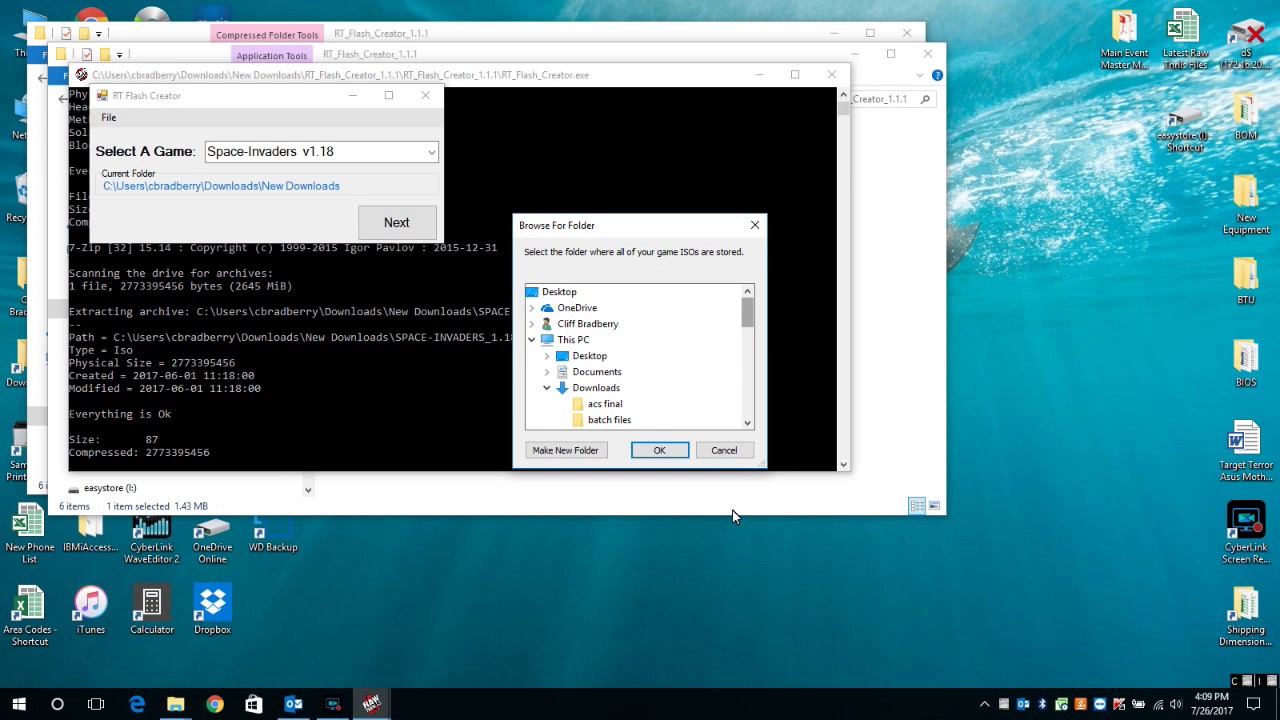 How to use flash Creator for iso files - YouTube