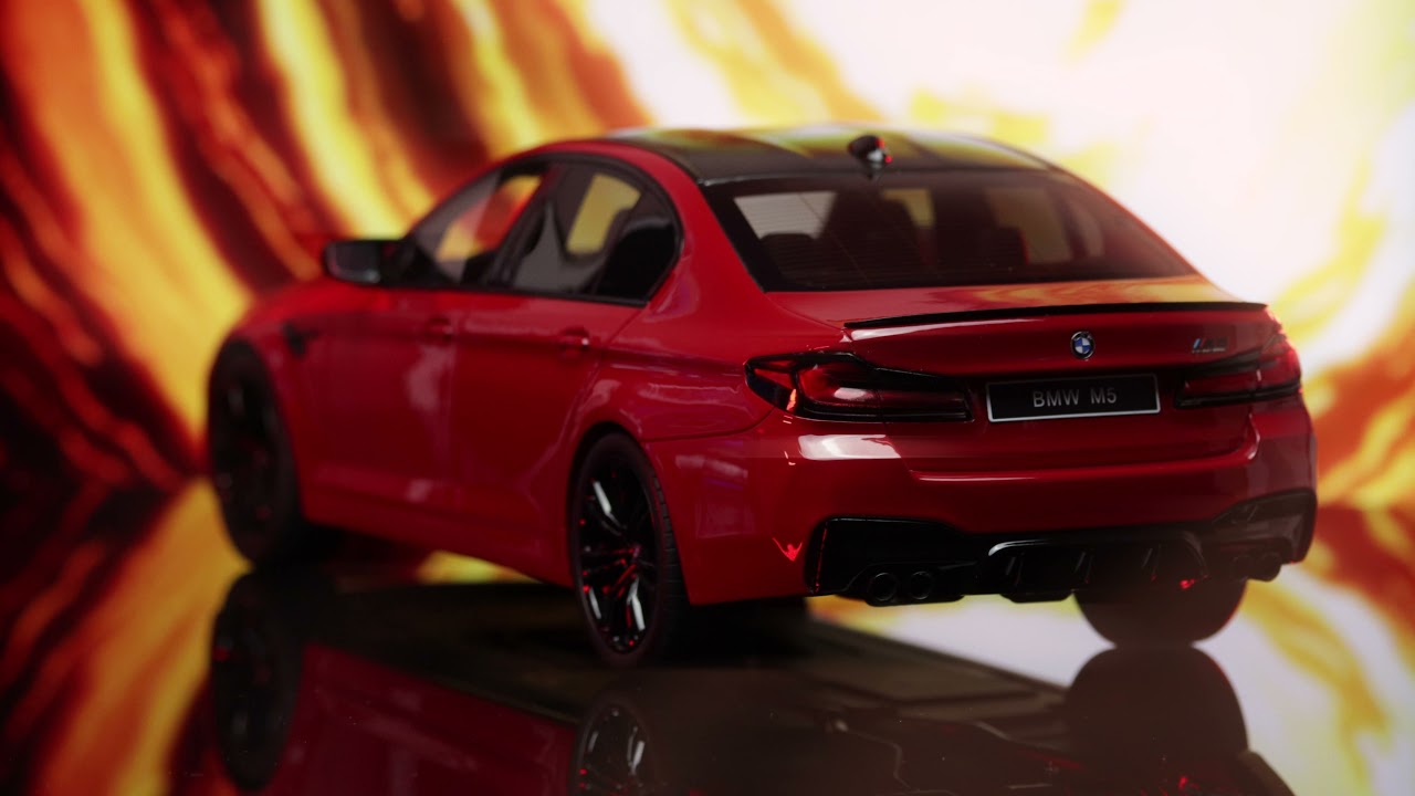 BMW M5 competition Rouge - YouTube
