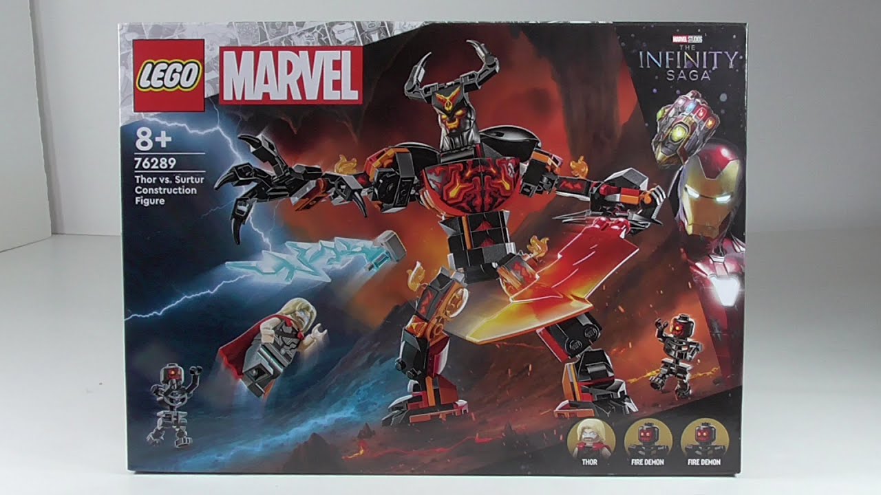 Lego 76289 Thur vs. Surtur Construction Figure Review!!! - YouTube