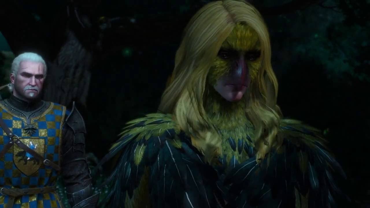 The Witcher 3: Blood and Wine - A historia da mulher pássaro!! - YouTube
