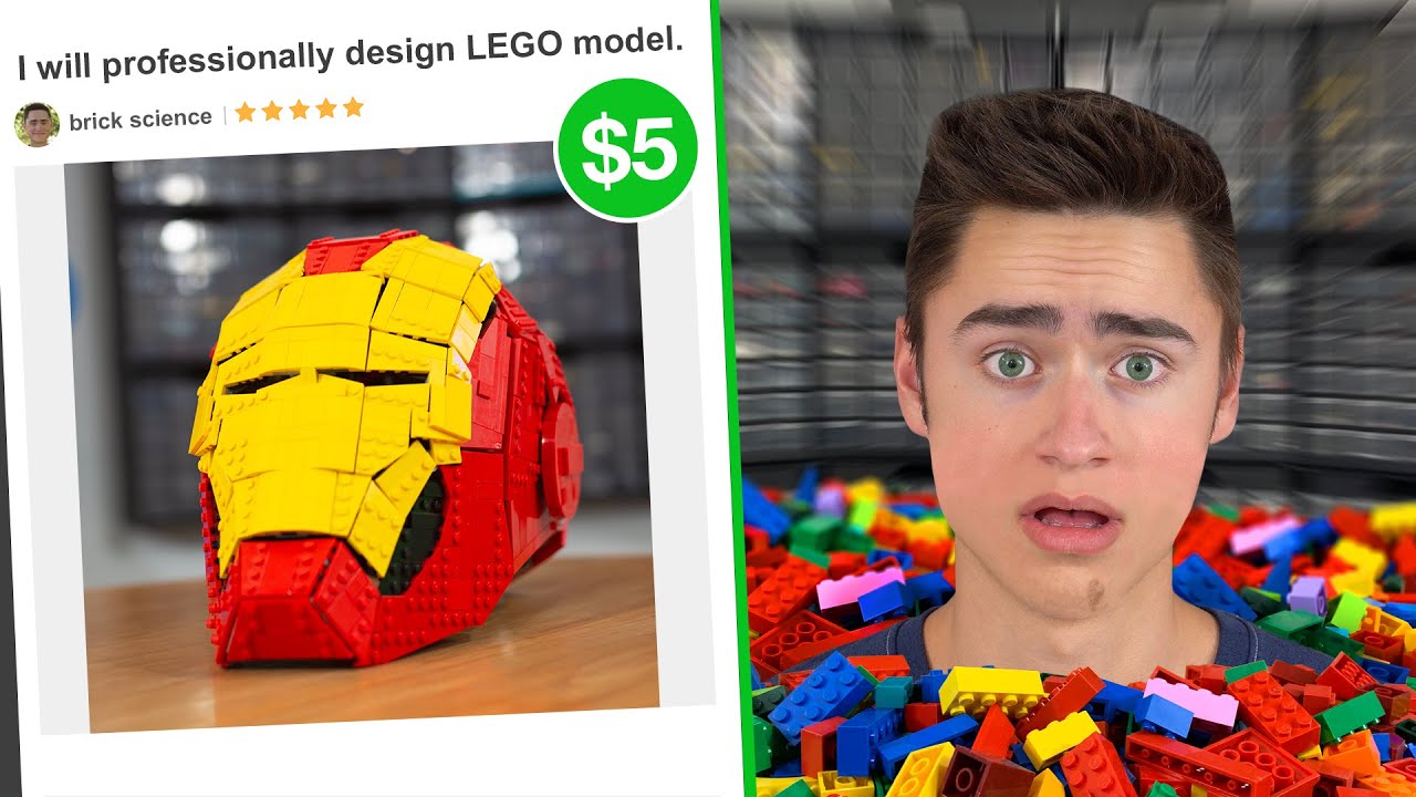 I Tried becoming a LEGO Designer on Fiverr... - YouTube