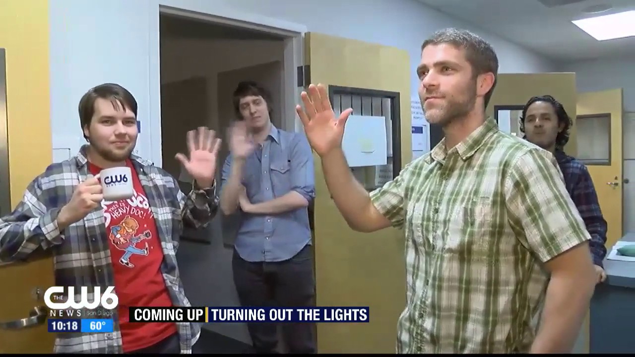 CW6 Editors say good-bye to CW6 San Diego - YouTube