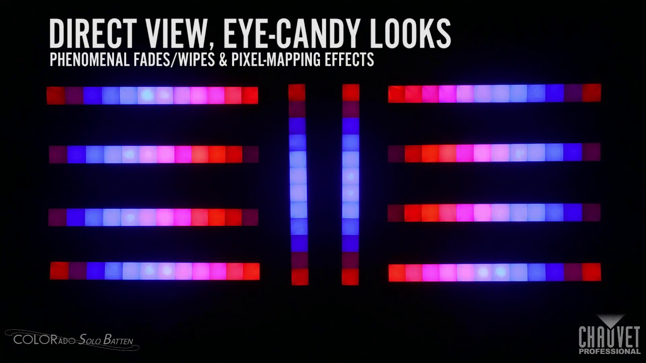 COLORado Solo Batten by CHAUVET Professional - YouTube