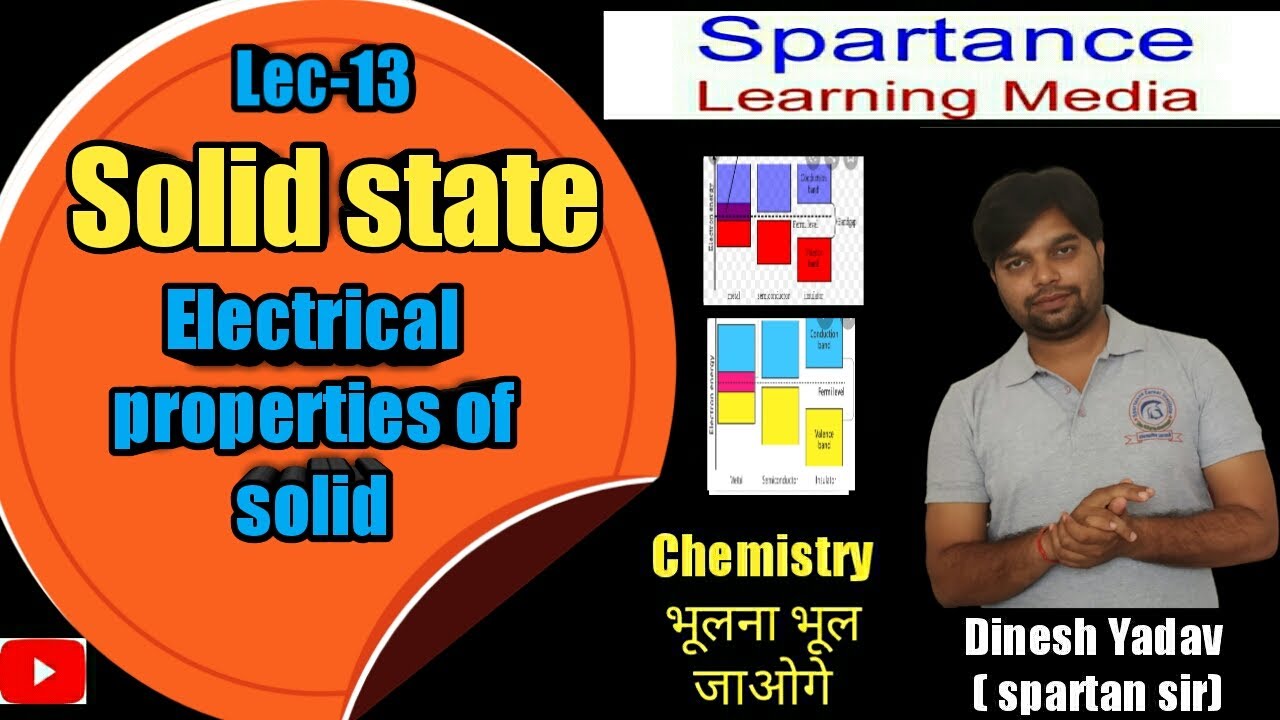 (Lec-13th)Solid State...Electrical Properties of Solid.. - YouTube