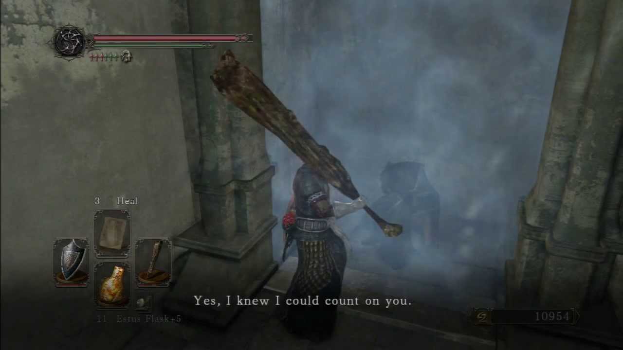 Dark Souls II - Aldia's Keep Part 2 - Meeting Navlaan - YouTube