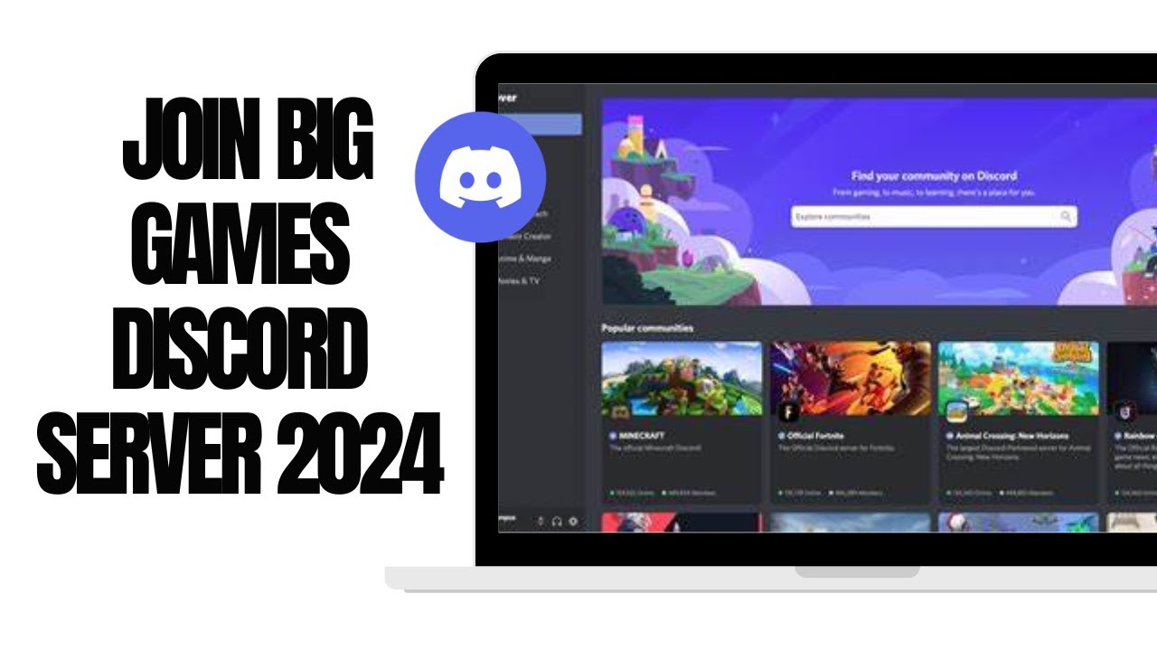How To Join Big Games Discord Server 2024 - YouTube