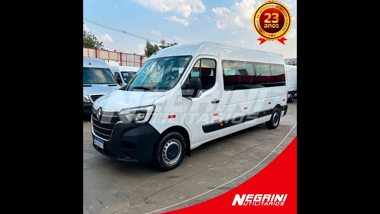 Renault Master Minibus 16 Lugares Executiva L3h2 2023 cód 10 - YouTube