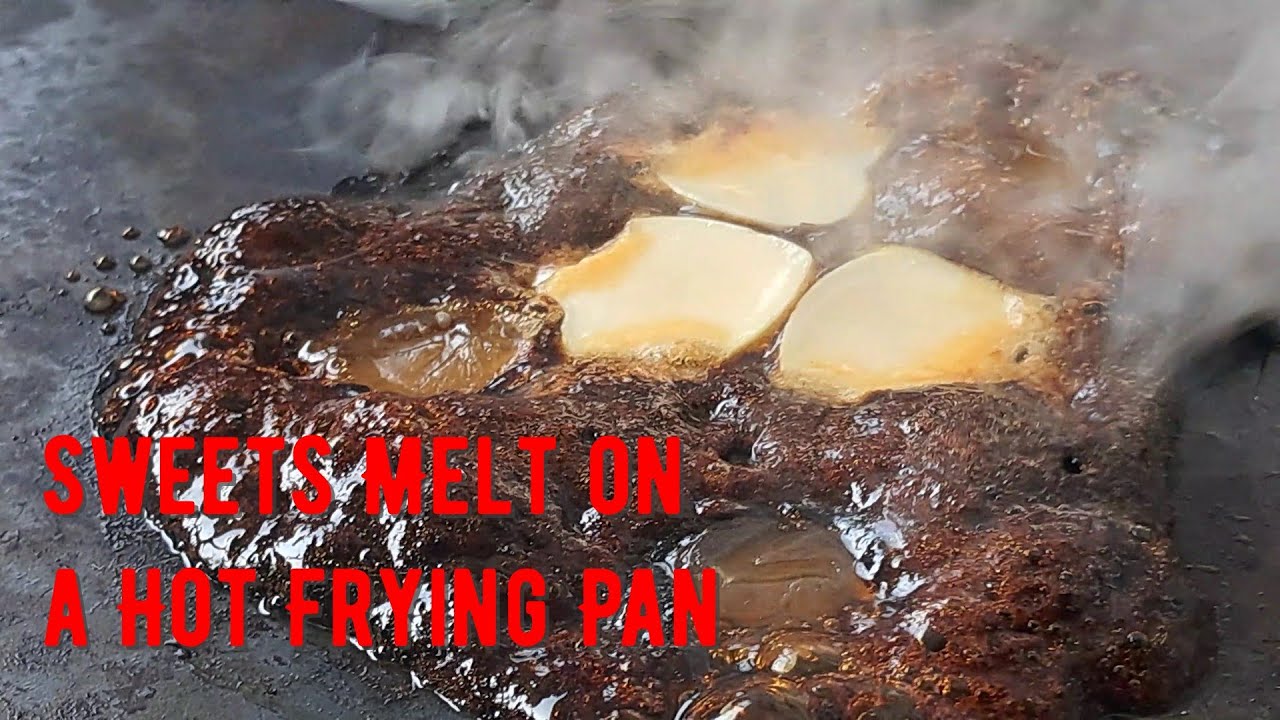 What Happens If I Put Sweets on a Hot Frying Pan? - YouTube