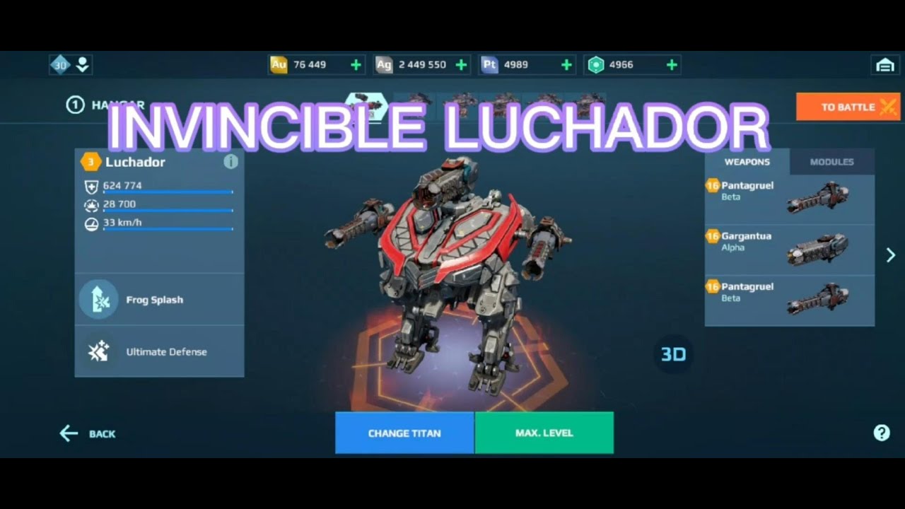 invincible luchador war robots - YouTube