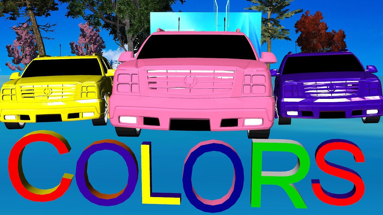 Colors For Children to Learn With Color Car Toy - Colours for Kids to ...