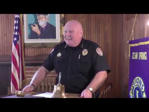 Biloxi Police Chief John Miller addresses Ocean Springs Lions Club ...