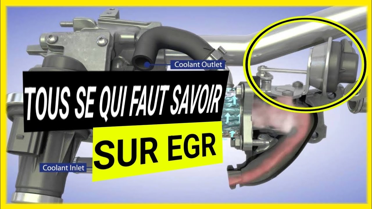 EGR : Comment Fonctionne le Système egr d'une voiture - YouTube