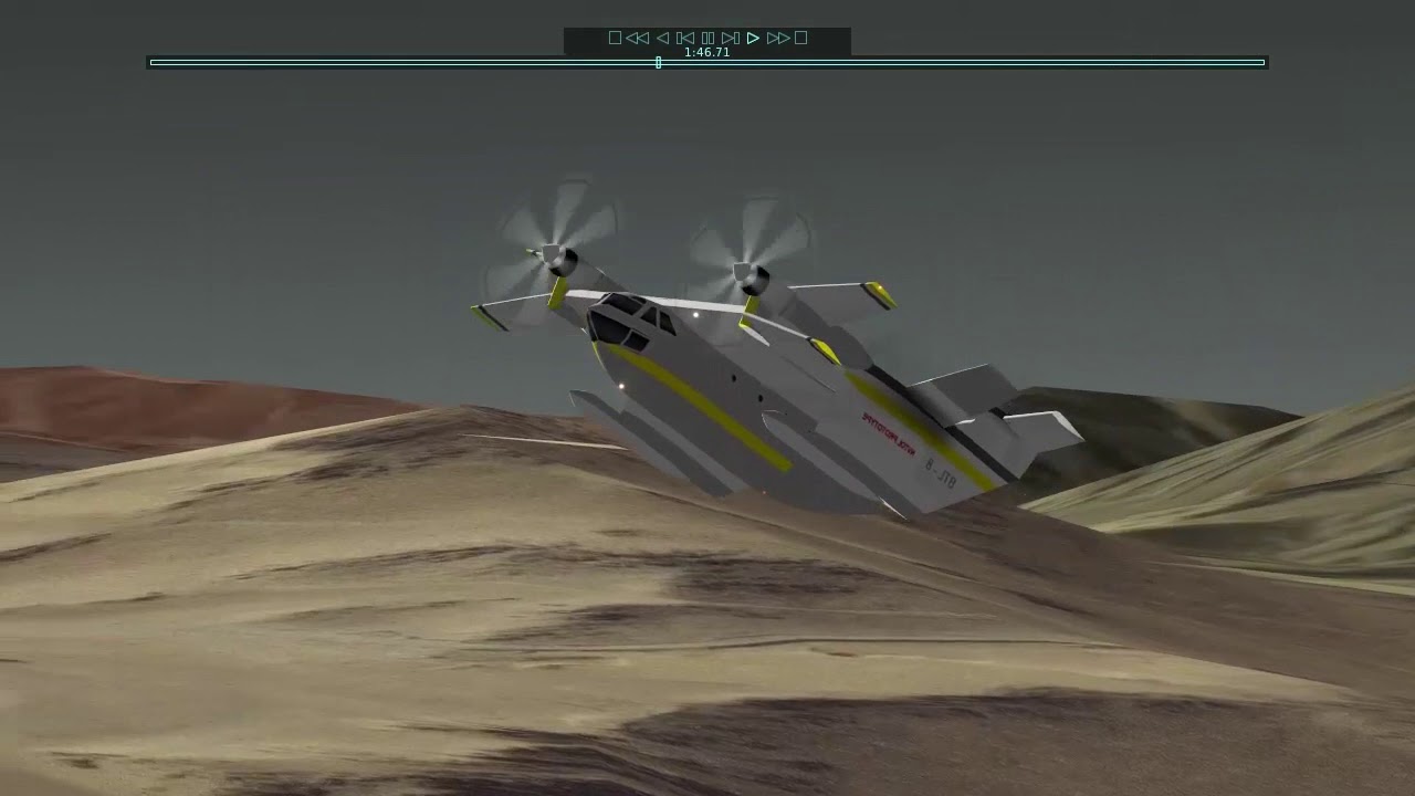 Concept Super STOL demo in X-Plane Simulator - YouTube