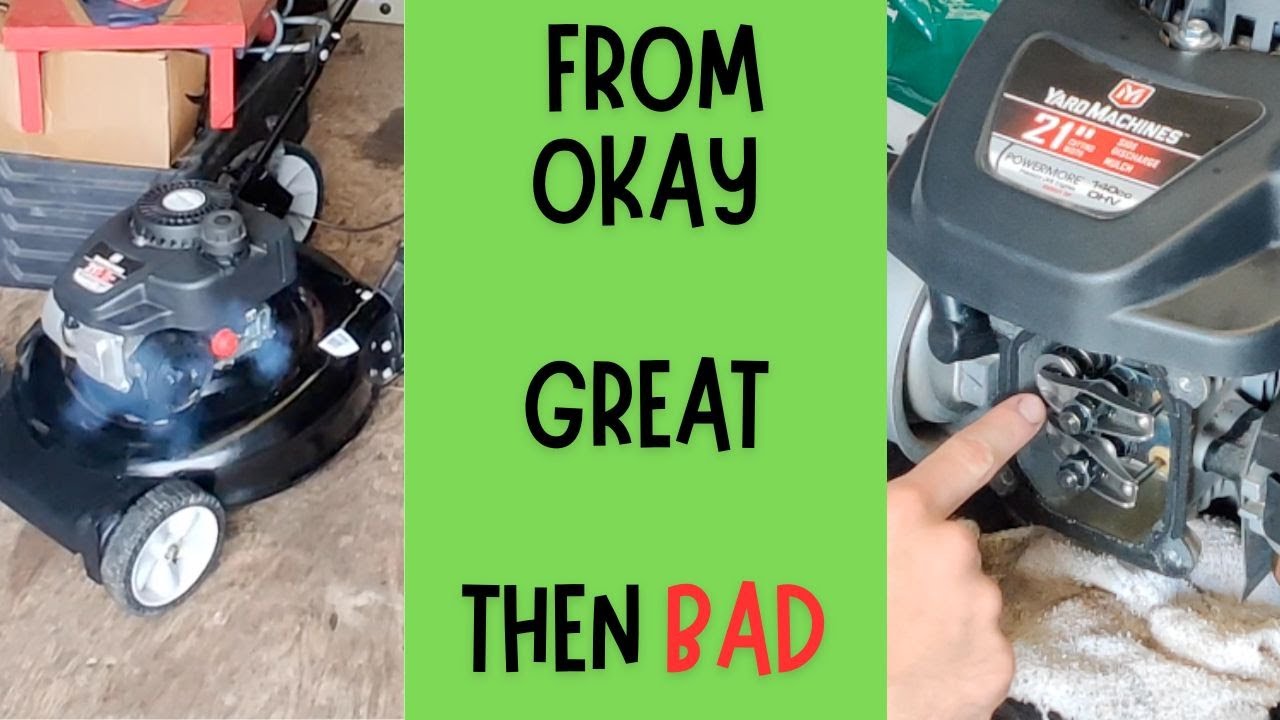 Learning how to repair a Yard Machine Powermore, TWICE! - YouTube