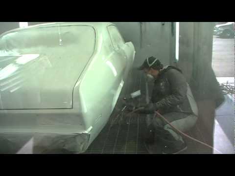 Pearl White Tri Coat Paint job Chevy Nova - YouTube