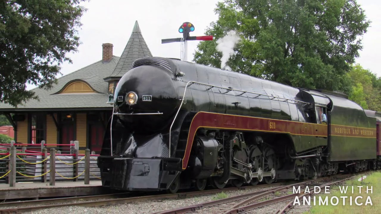 Queen of Steam N&W Class J #611 - YouTube