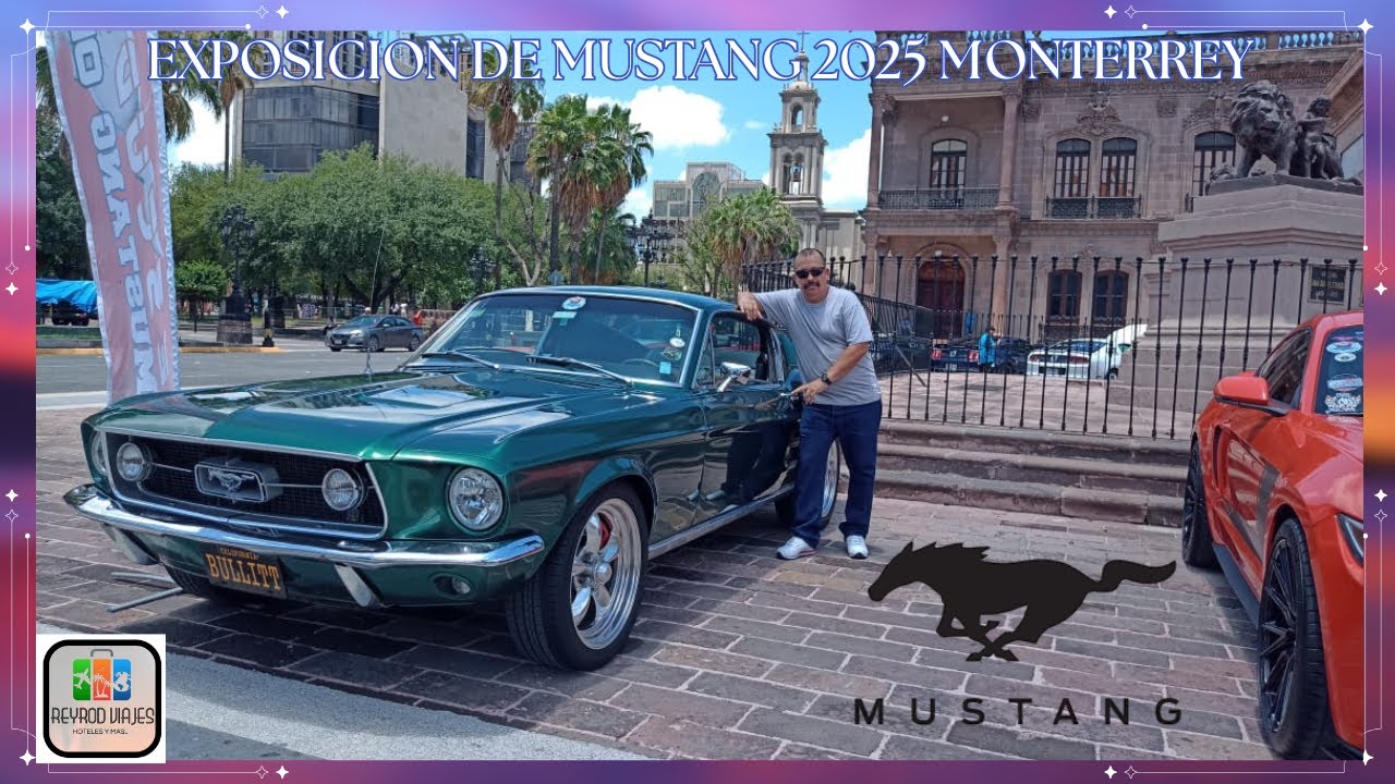 EXPOSICION DE MUSTANG MONTERREY 2025 - YouTube