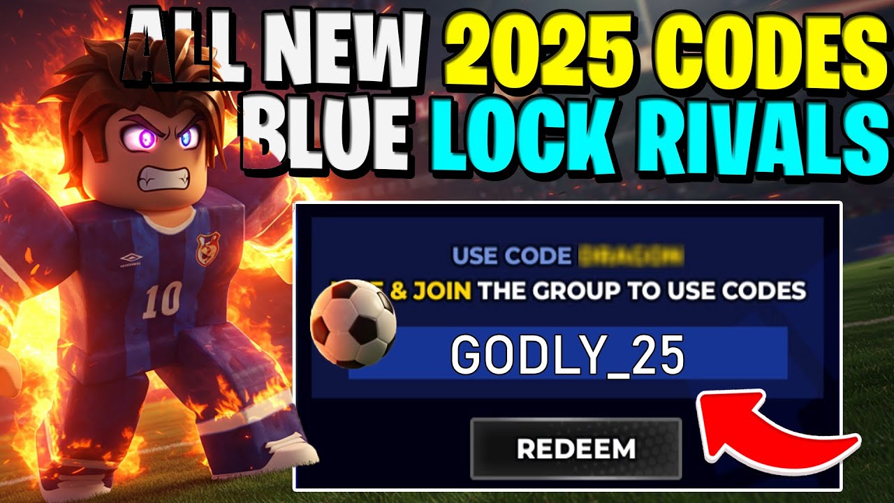 *11 CODES* All New Blue Lock Rivals Codes in April 2025 | Roblox - YouTube