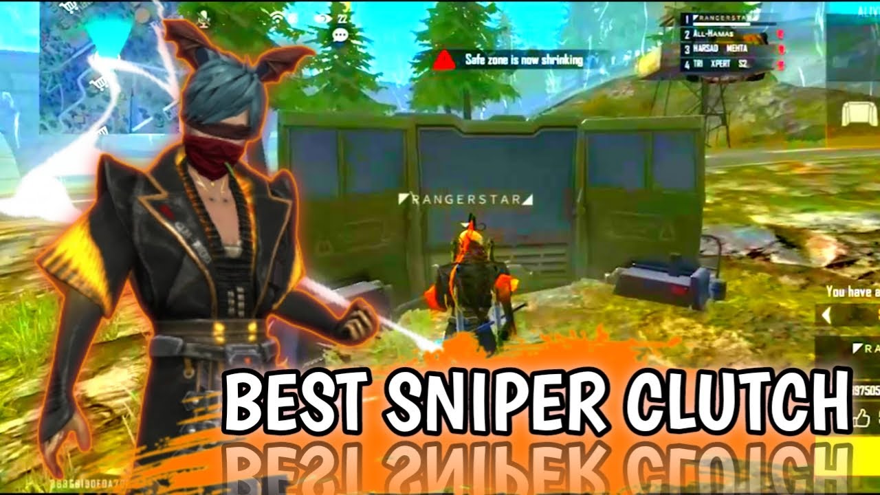 Free fire best mobile SNIPER Ft. Rangerstar FF| Free fire shorts - YouTube