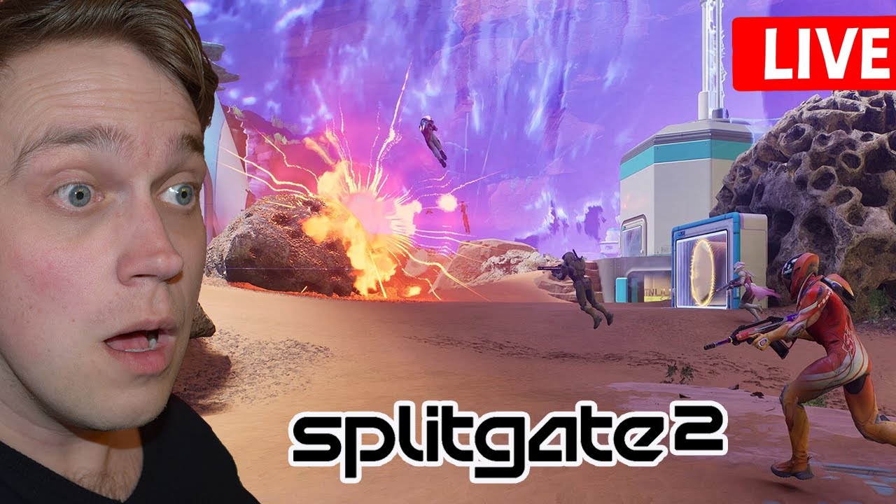 LIVE - Splitgate 2 is AWESOME - YouTube
