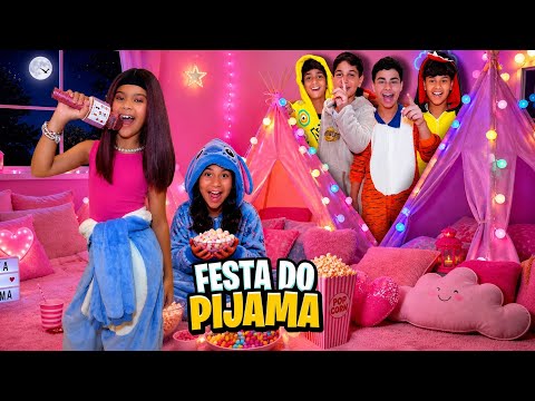 ELAS NÃO CONVIDARAM OS MENINOS PARA A FESTA DO PIJAMA E ELES VÃO MESMO ASSIM 😅