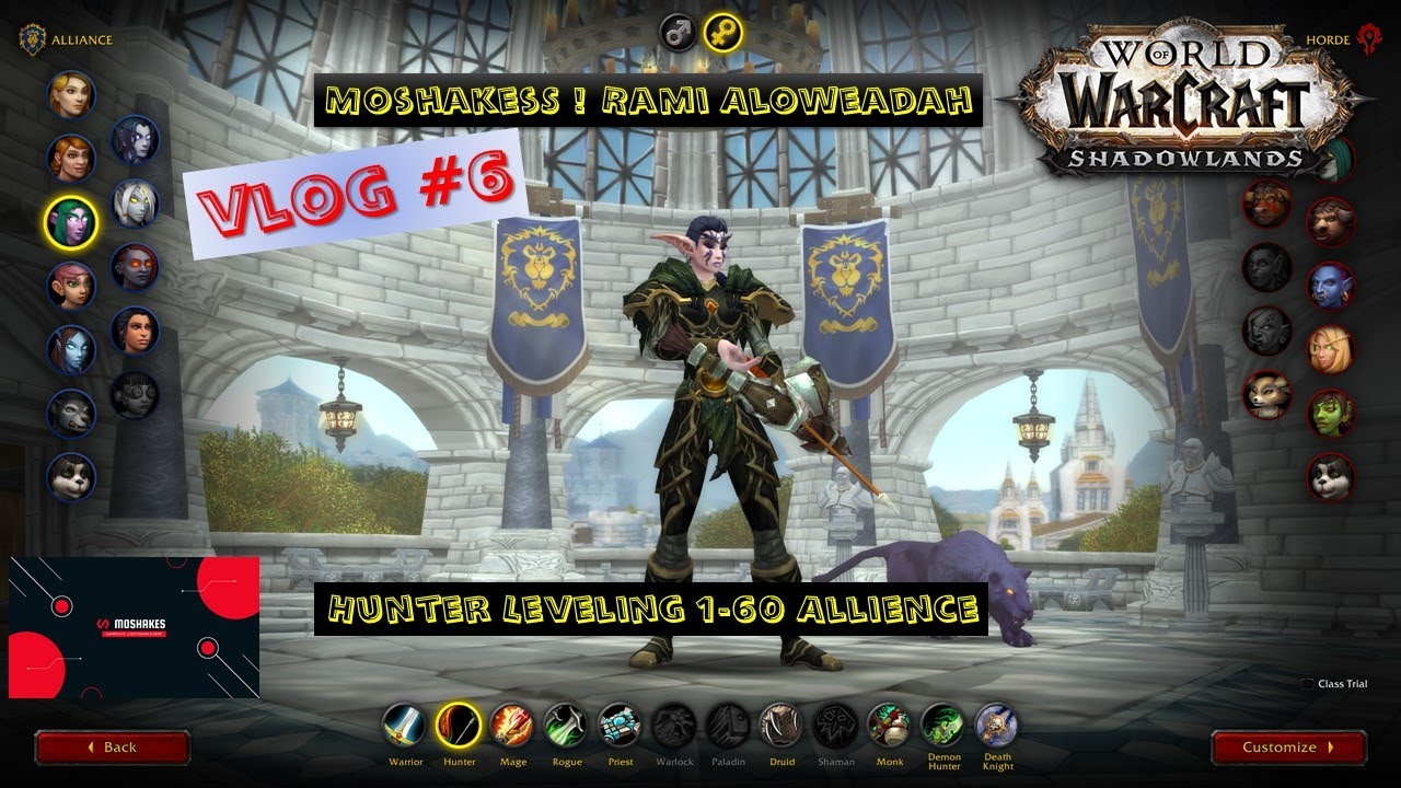 4K Easy & fast Leveling Hunter 1 to 60 World of Warcraft Shadowlands ...
