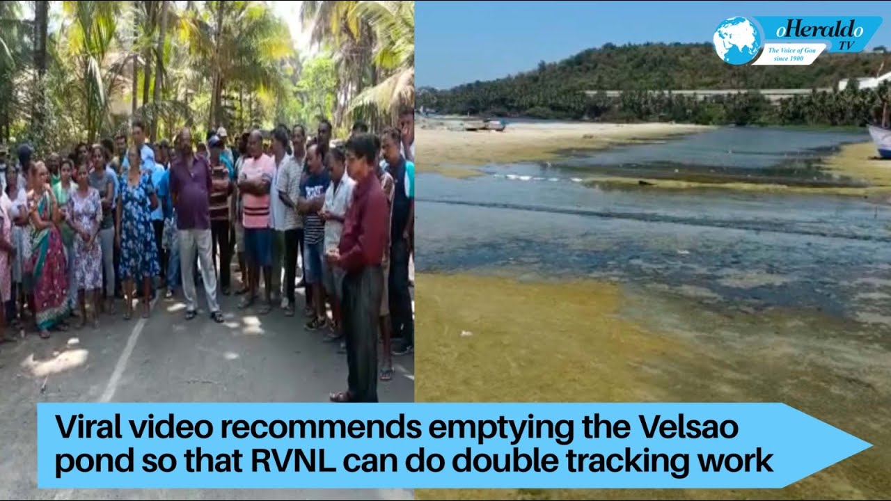 Viral video recommends emptying the Velsao pond so that RVNL can do ...