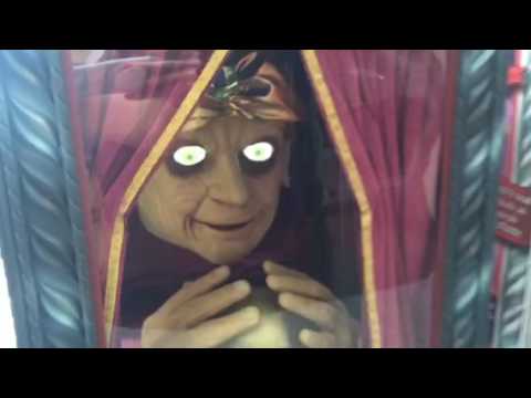 Gemmy Zultan Animated Fortune Teller - YouTube
