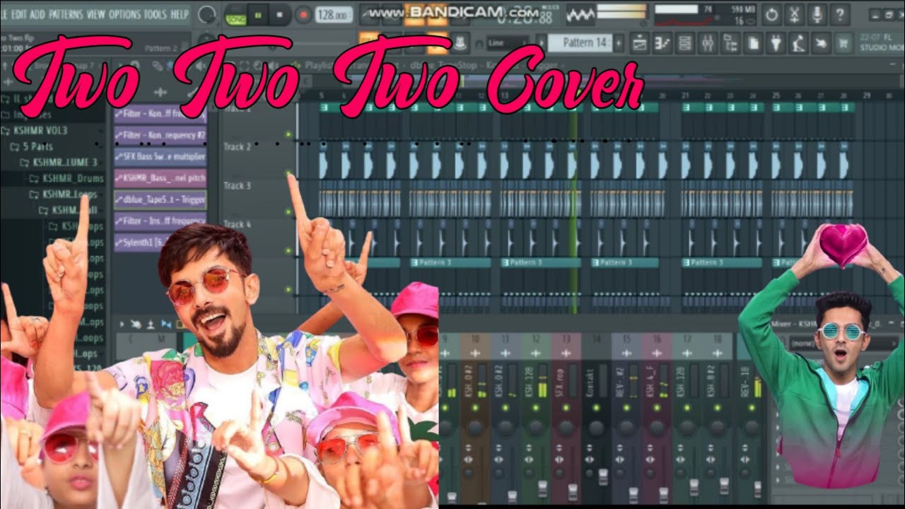 Two Two Two Song FL Studio Cover l Free FLP l Anirudh Kaathuvaakula ...