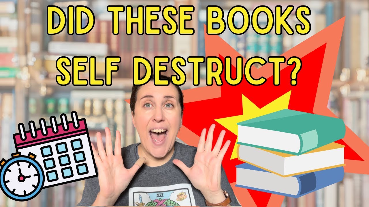 Did These Book Self Destruct? | Vlogmas Day 12 - YouTube
