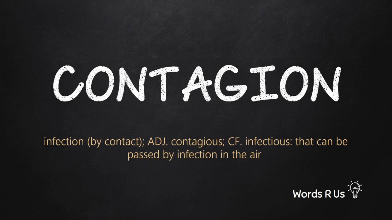 How to Pronounce CONTAGION in American English - YouTube