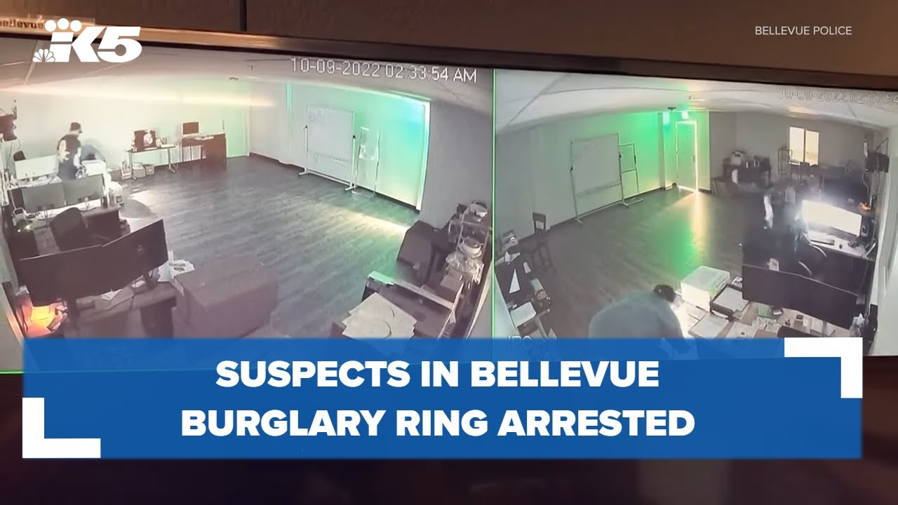 Suspects in Bellevue burglary ring arrested - YouTube