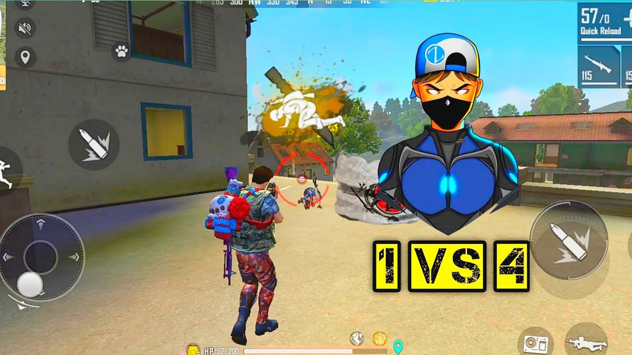 Solo VS Squad Gameplay | Totu Gaming | Free Fire - YouTube