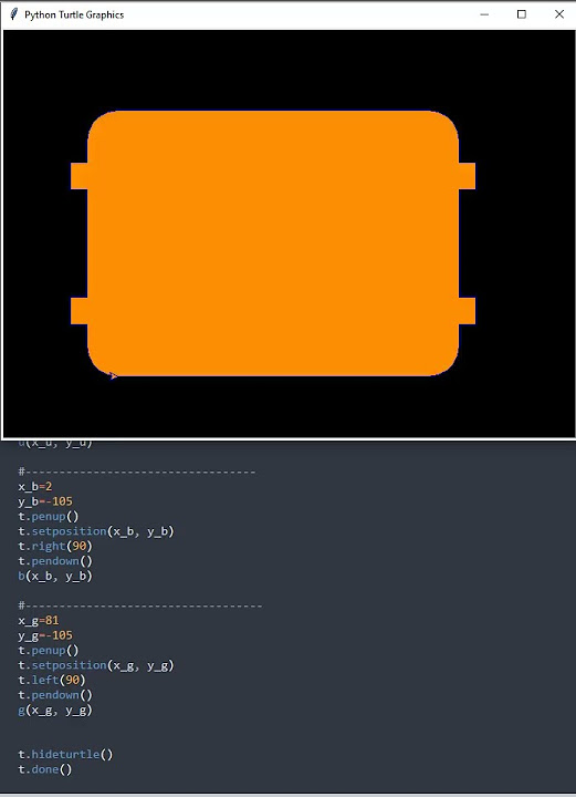 PUBG Logo with Python #pubgmobile #pubg #pythonprojects #pythontricks #animation #turtle #python ...