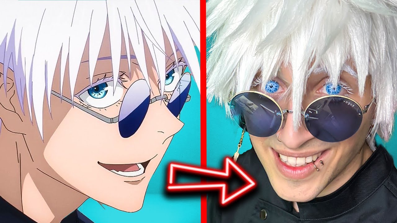 Jujutsu Kaisen: Gojo Satoru Anime Expo Cosplay Transformation - YouTube