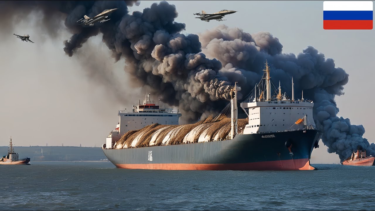 1 Minute Ago! 3 Cargo Ships Carrying Russian Nuclear Explosives ...