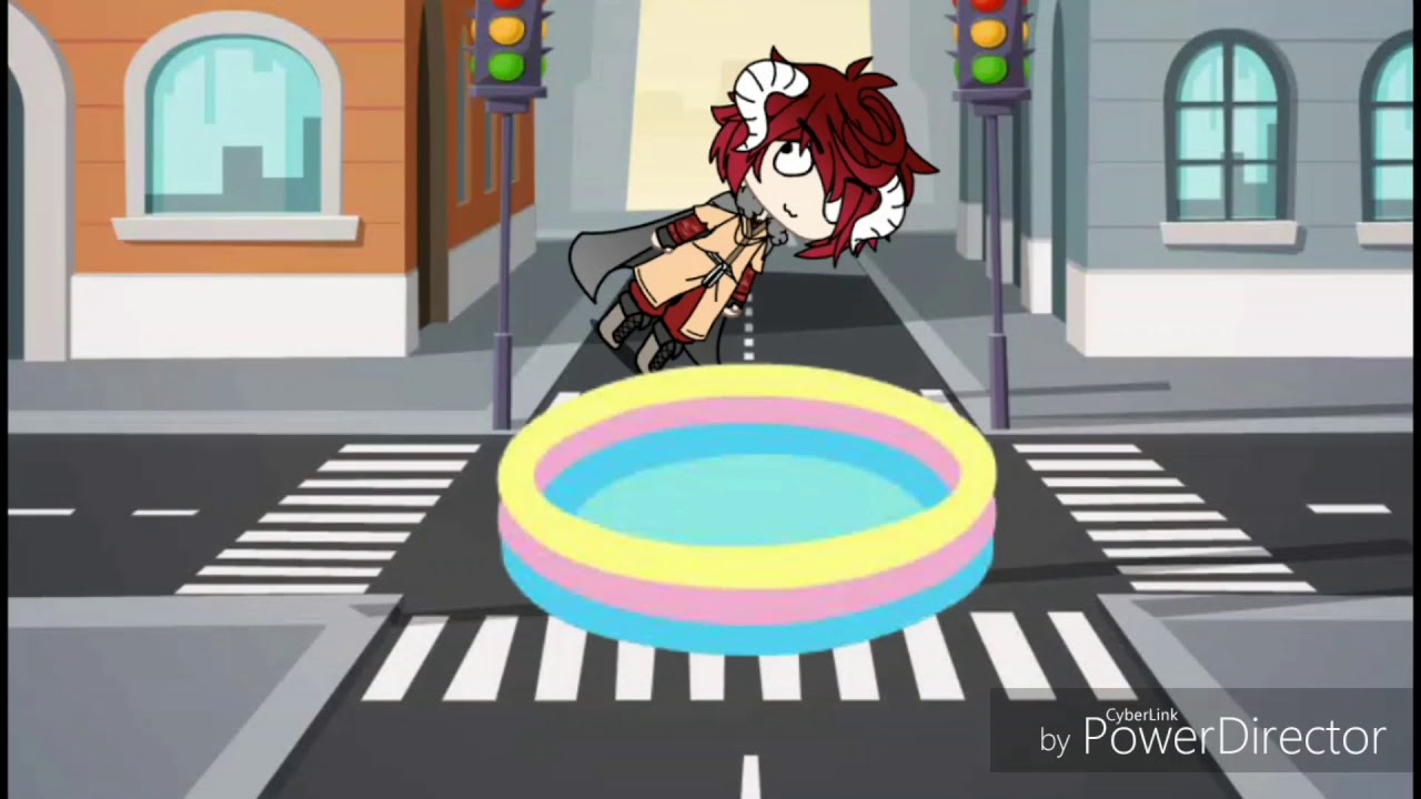 ｛GACHA LIFE｝CAR AND SWIMMING POOL - YouTube