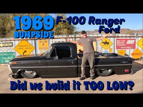 1969 Ford F-100 Ranger Bumpside full custom chassis and raised bed ...