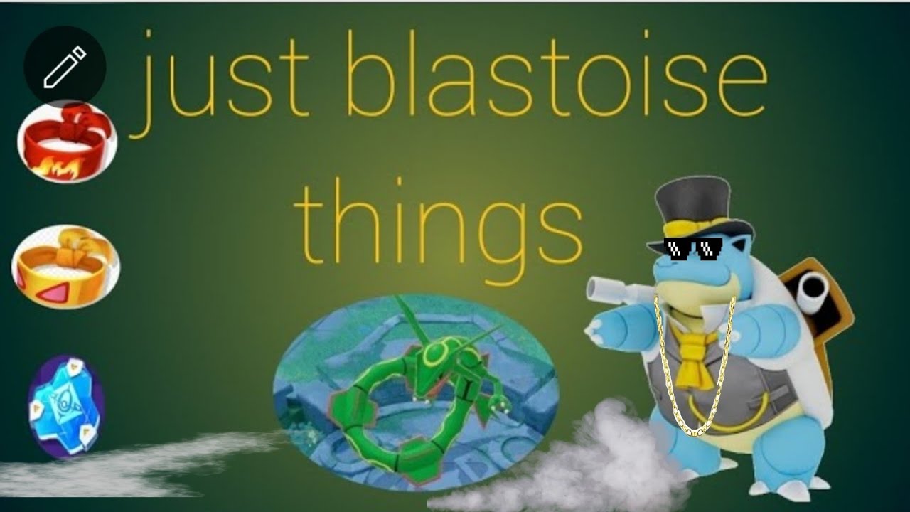 just blastoise things, blastoise gameplay, Pokemon unite, blastoise ...