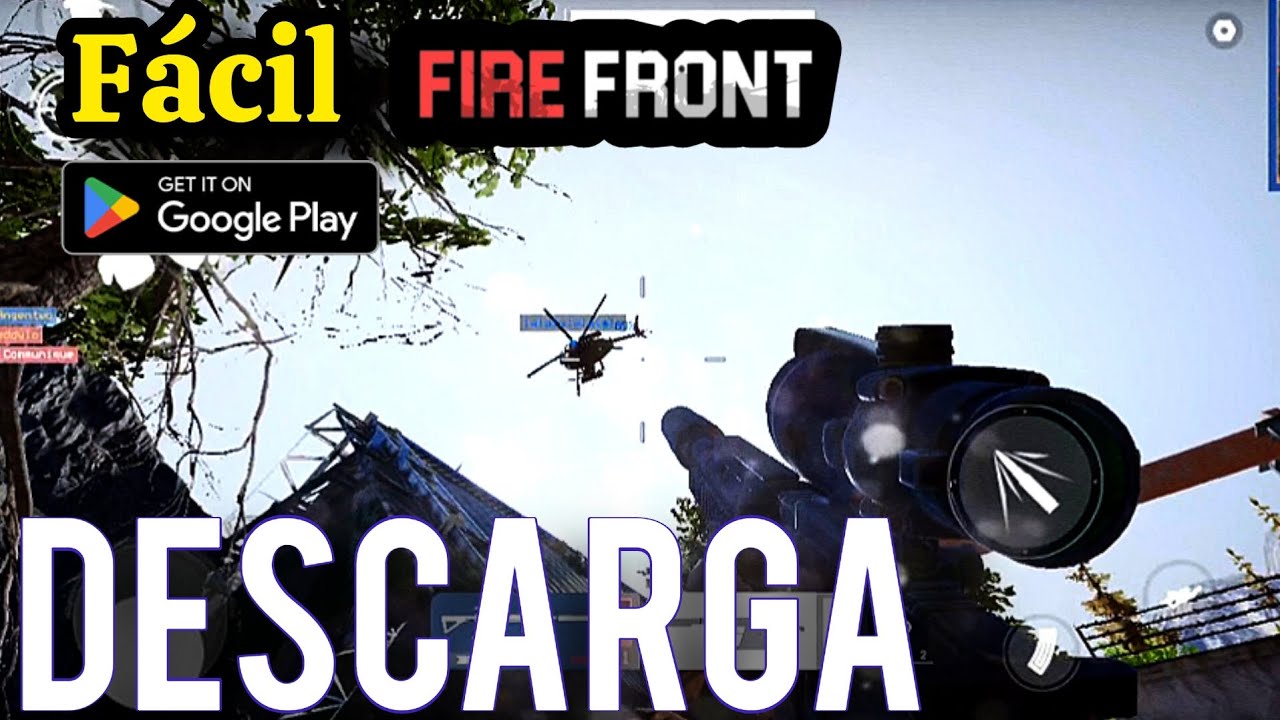 descarga fácil el alpha test de fire front mobile fps - YouTube