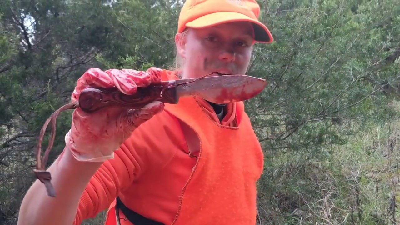 Field Dressing A Doe With The WC Saner Scout - YouTube