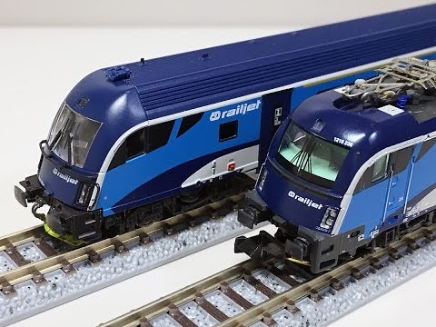 HOBBYTRAIN H25218,25219,2730 „CD Railjet" Modellbahn Spur N/N scale ...