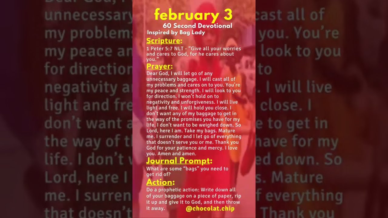 February 3 1 Peter 5 7 YouTube February 3 1 Peter 5 7 YouTube