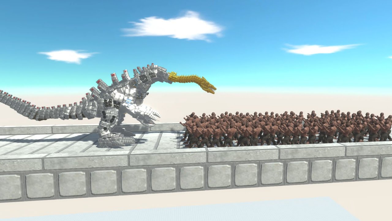 MECHA KEVIN vs UNITS - Animal Revolt Battle Simulator - YouTube